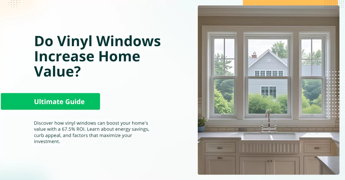 Do Vinyl Windows Increase Home Value? - Hotian