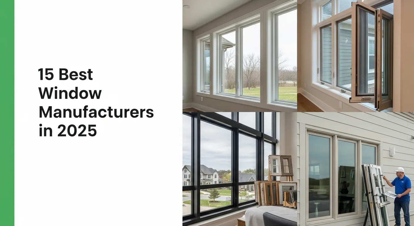 15 Best Window Manufacturers in 2025 - Hotian