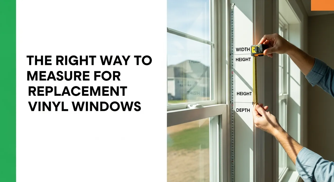 The Right Way to Measure for Replacement Windows | 5-Step Guide
